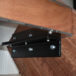 CounterBalance Stair Tread Bracket - Powdercoated Black